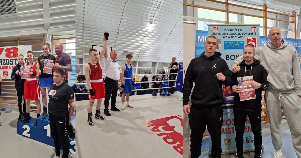 Boks Team z medalami - Olawa24.pl