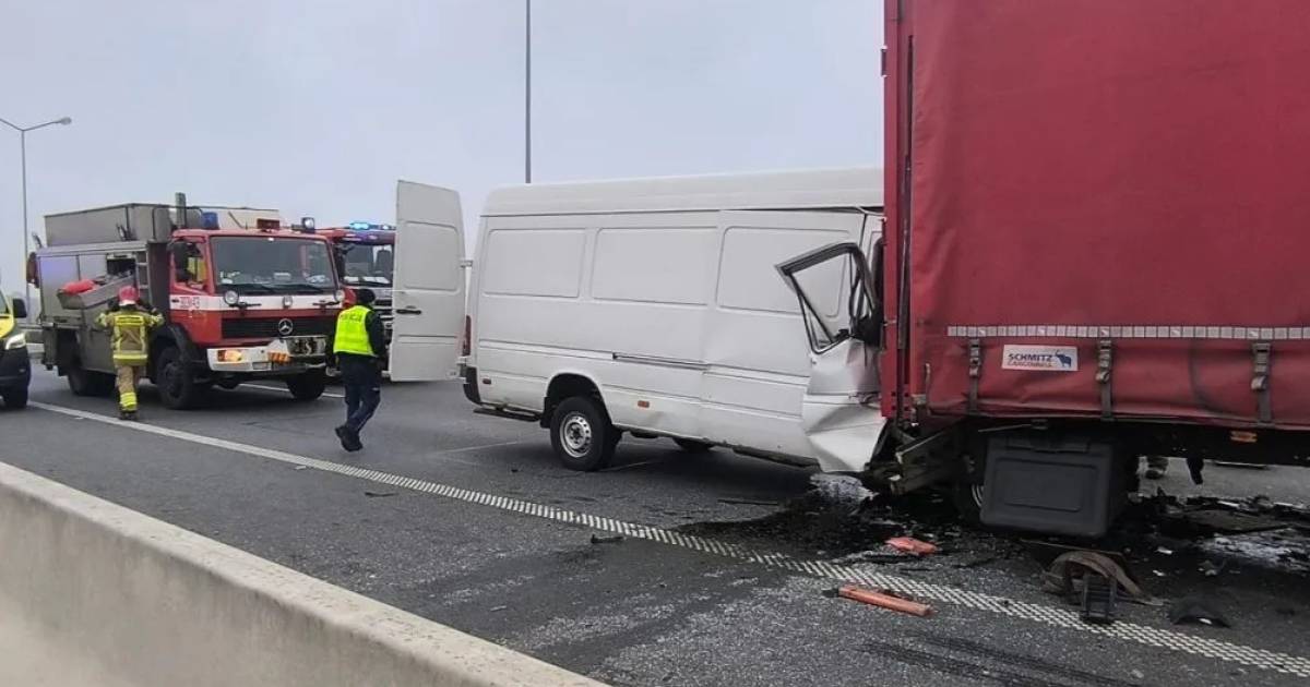 Tragiczny wypadek na autostradzie A4. Kierowca zginął na miejscu - Olawa24.pl