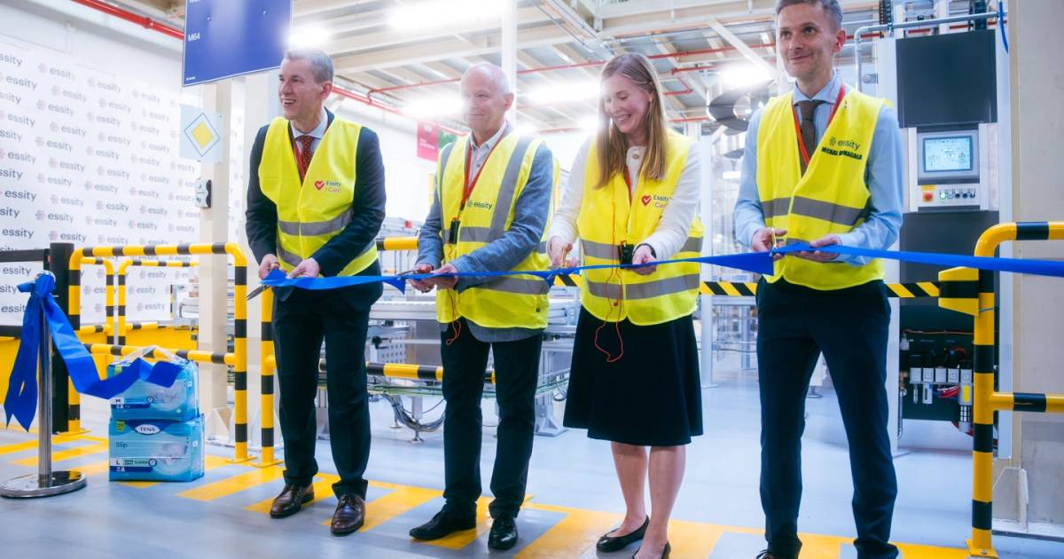 Essity zainwestowało 550 mln zł w Oławie. Nowe linie i więcej miejsc ...