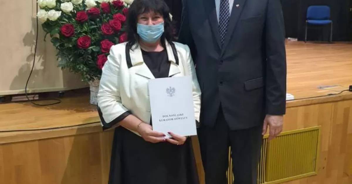 Beata Borek nagrodzona przez Kuratorium Oświaty - Olawa24.pl