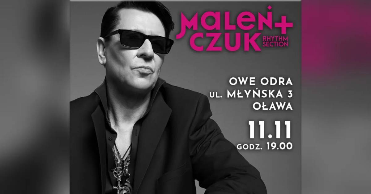 Koncert Macieja Maleńczuka w Oławie - Olawa24.pl
